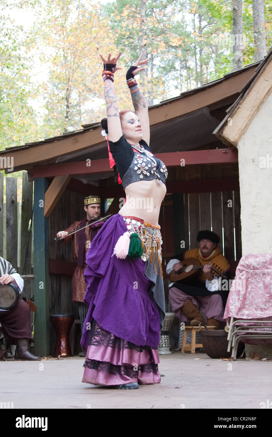 Belly Dancers Performing Stock Photo - Alamy