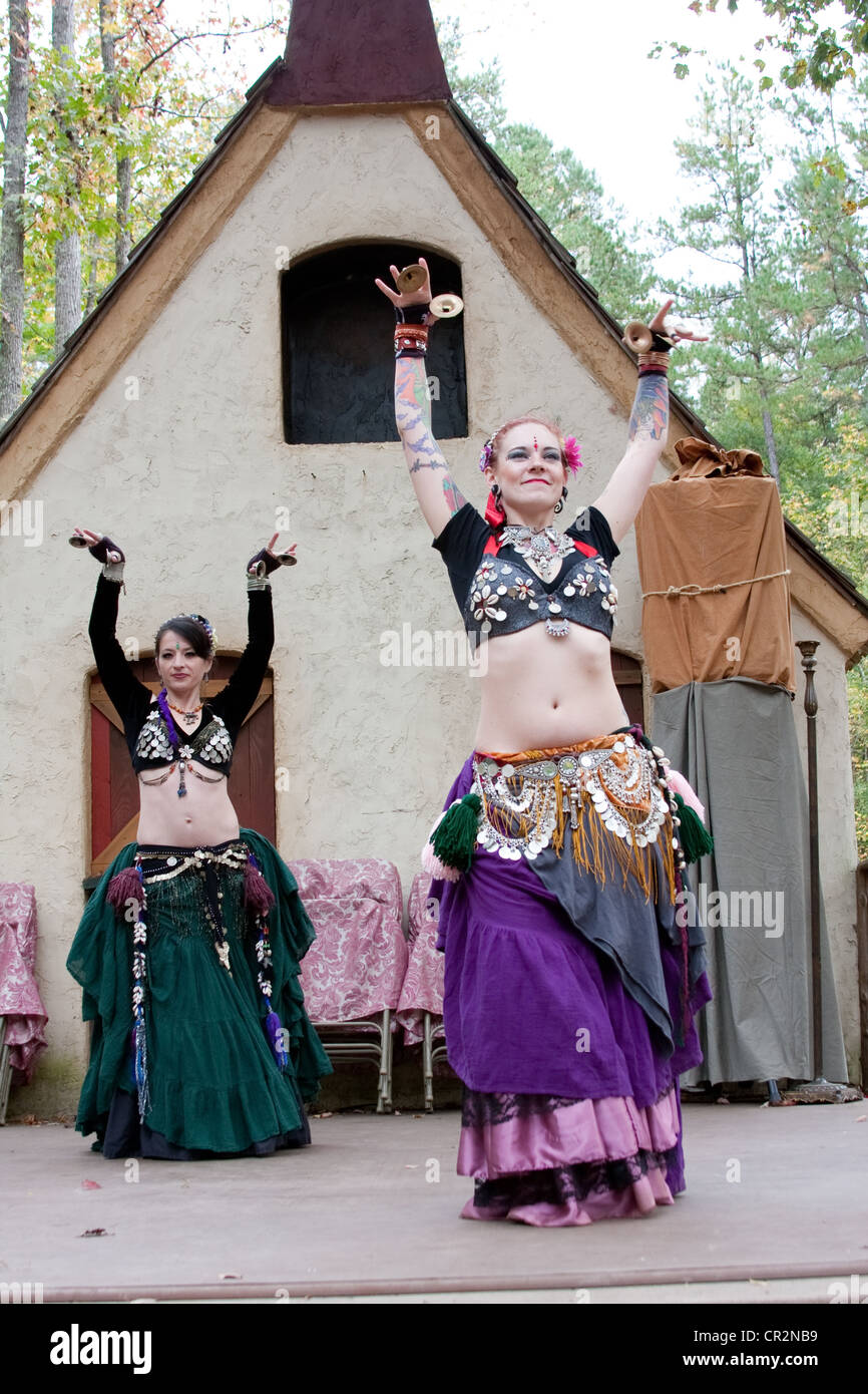 Belly Dancers Performing Stock Photo - Alamy