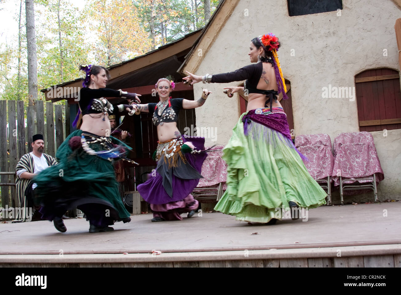 Belly Dancers Performing Stock Photo - Alamy
