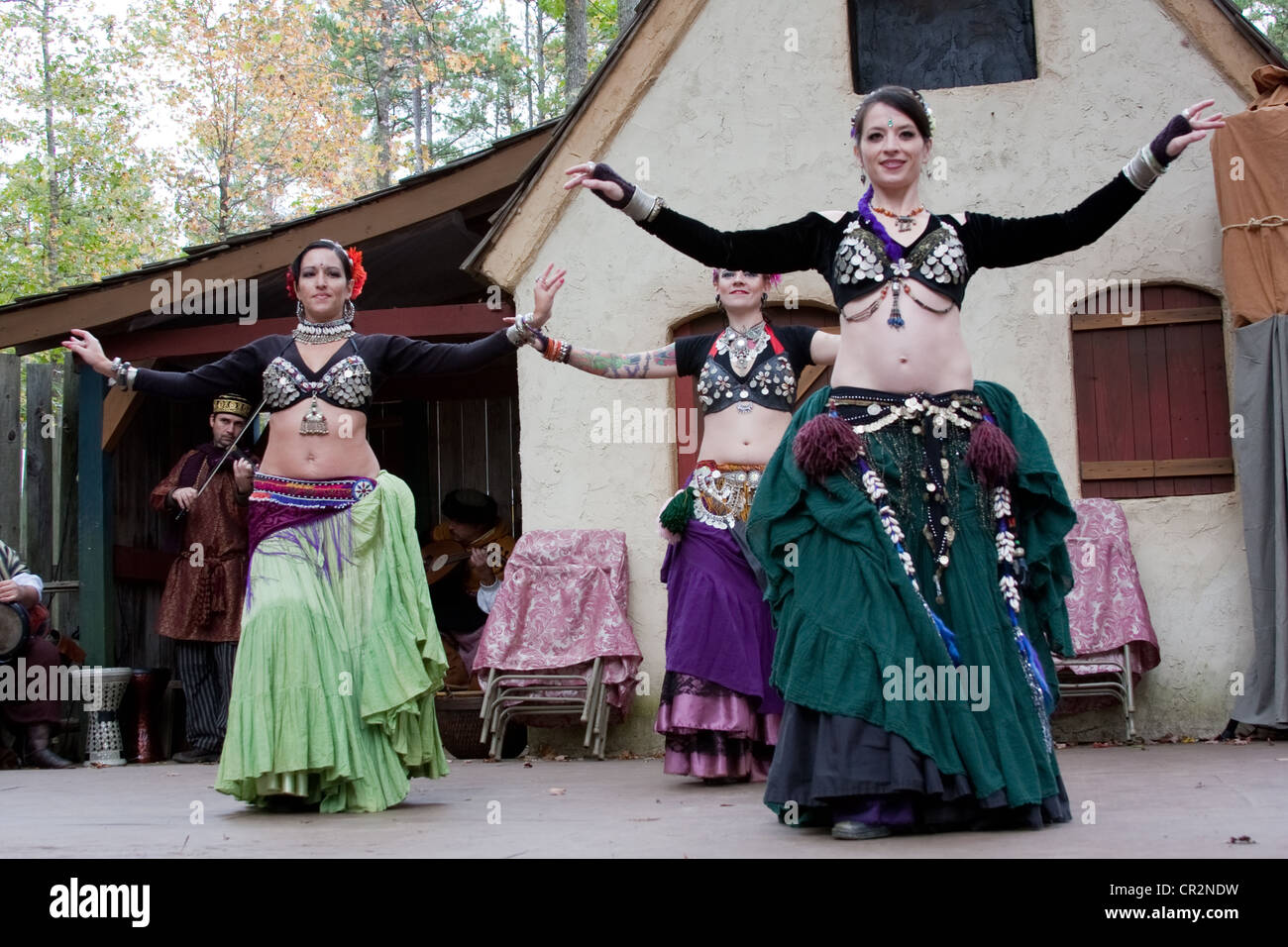 Belly Dancers Performing Stock Photo - Alamy