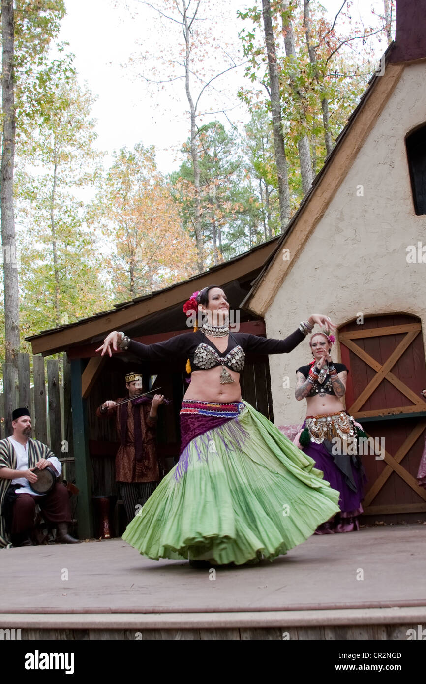 Belly Dancers Performing Stock Photo - Alamy