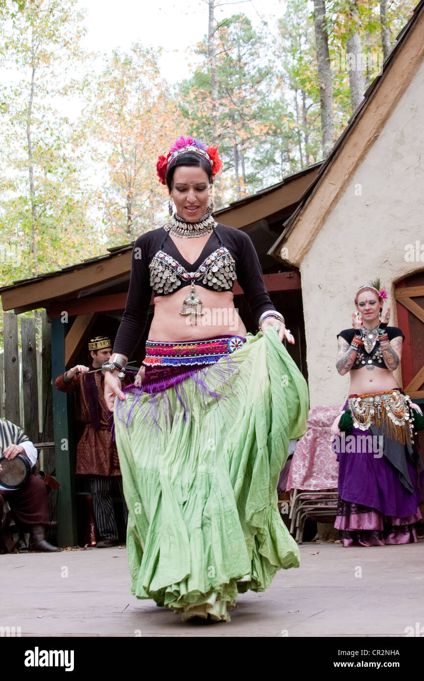 Belly Dancers Performing Stock Photo - Alamy