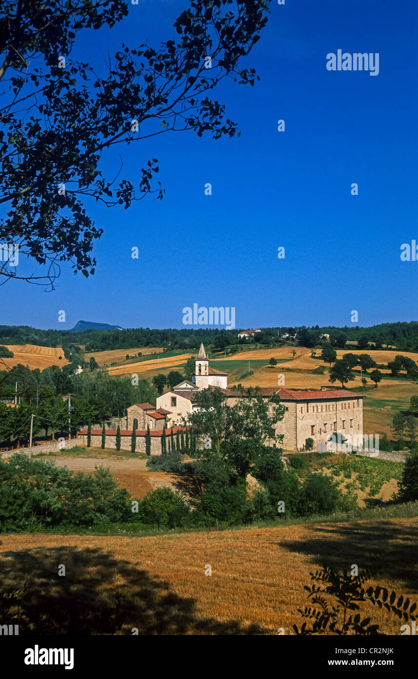 Europe Italy, Tuscany , Province of Arezzo, Bibbiena, Sanctuary of ...