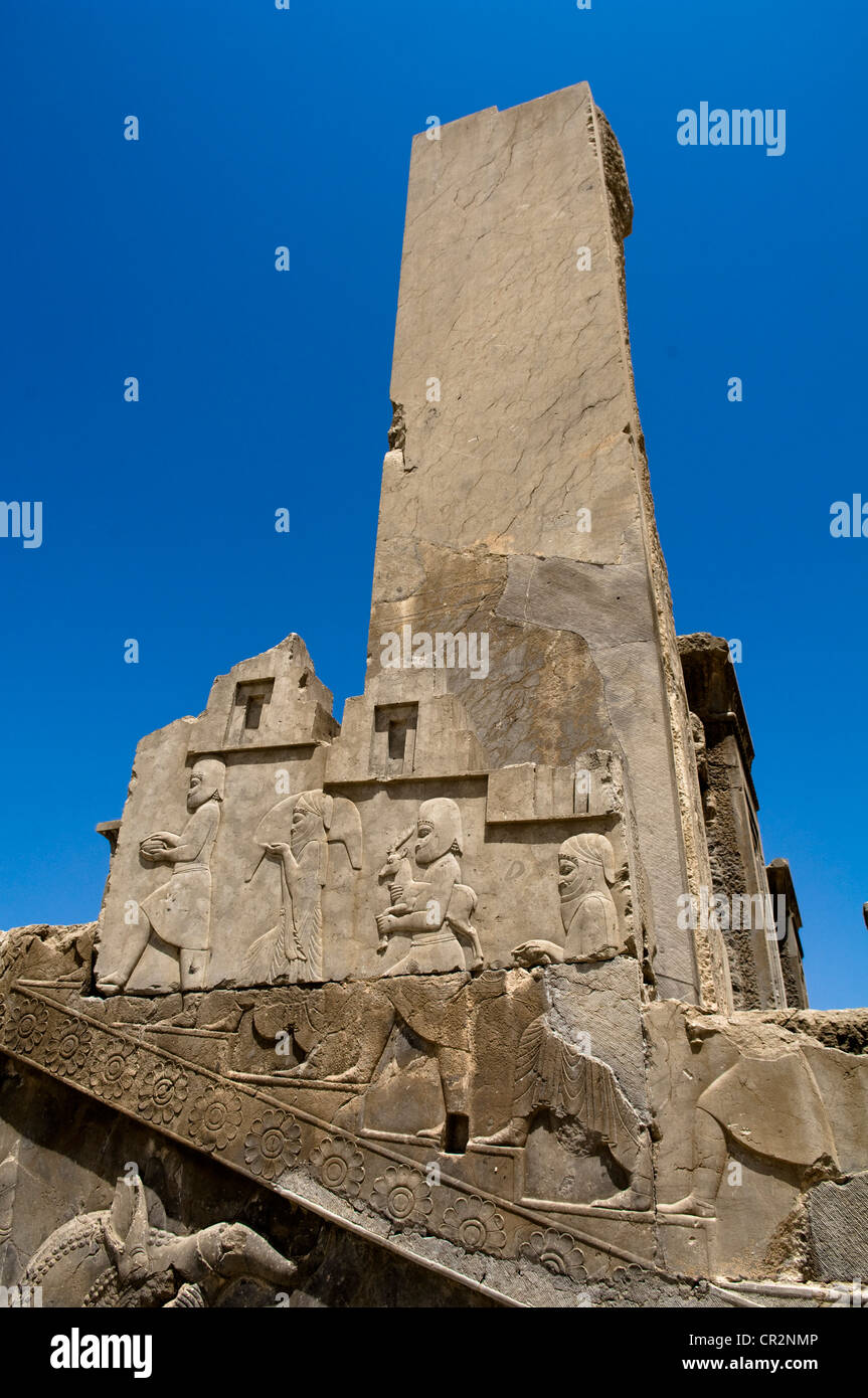 IRAN, Persepolis , Takht-e Jamshid ,The ceremonial capital of the ...