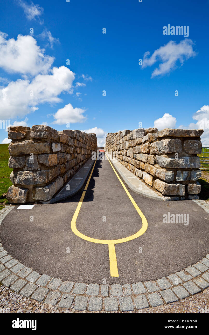 Coldstones Cut rock sculpture Stock Photo - Alamy