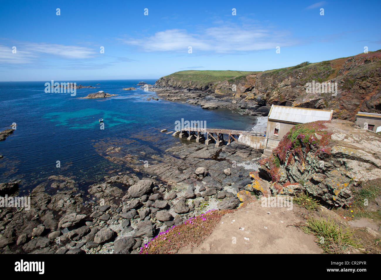 Lizard Cornwall England Stock Photo - Alamy