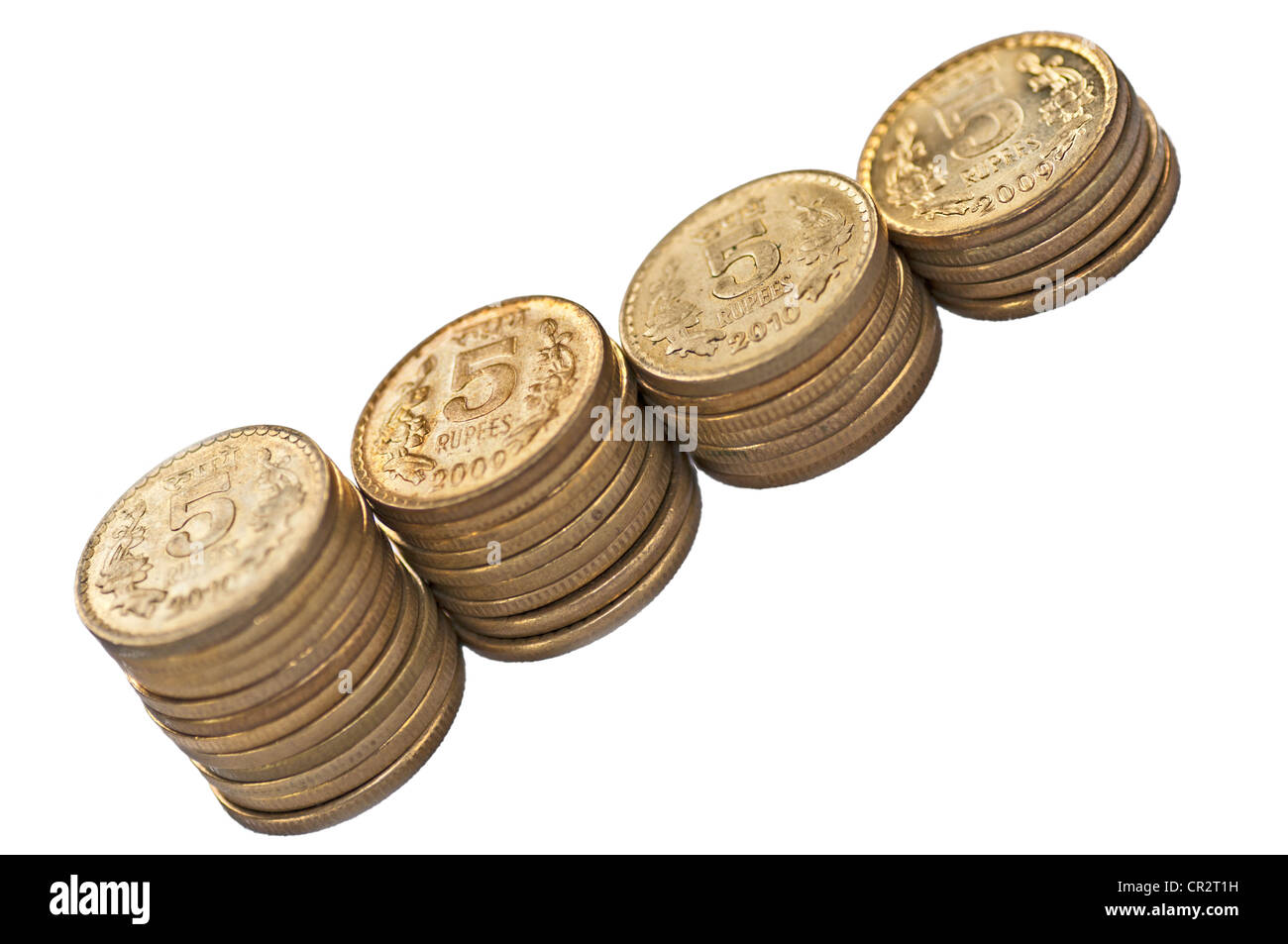 5 rupees coin hi-res stock photography and images - Alamy