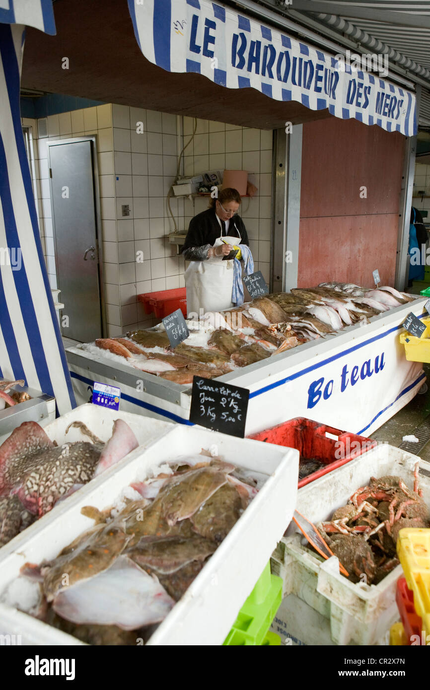 Fish market boulogne hi-res stock photography and images - Alamy