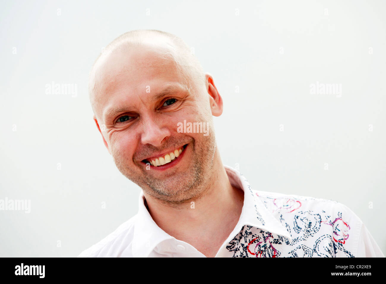 Good looking adult man with smile Stock Photo - Alamy