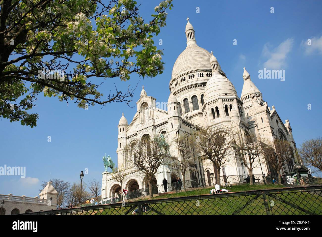 France, Paris, Basilique du Sacre Cœur (Sacred Heart Basilica Stock ...