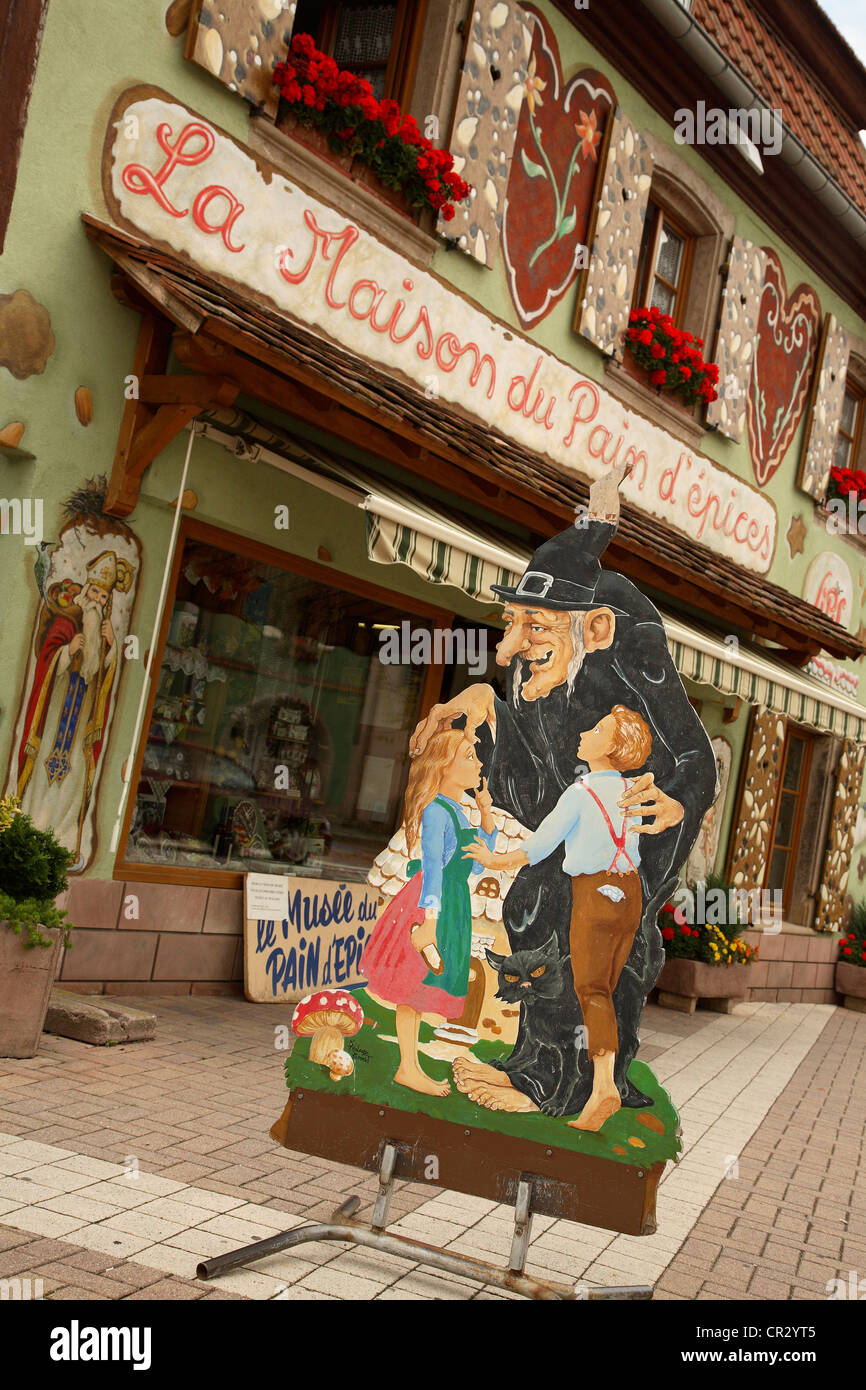 France, Bas Rhin, Gertwiller, Private Museum of Gingerbread and Other ...