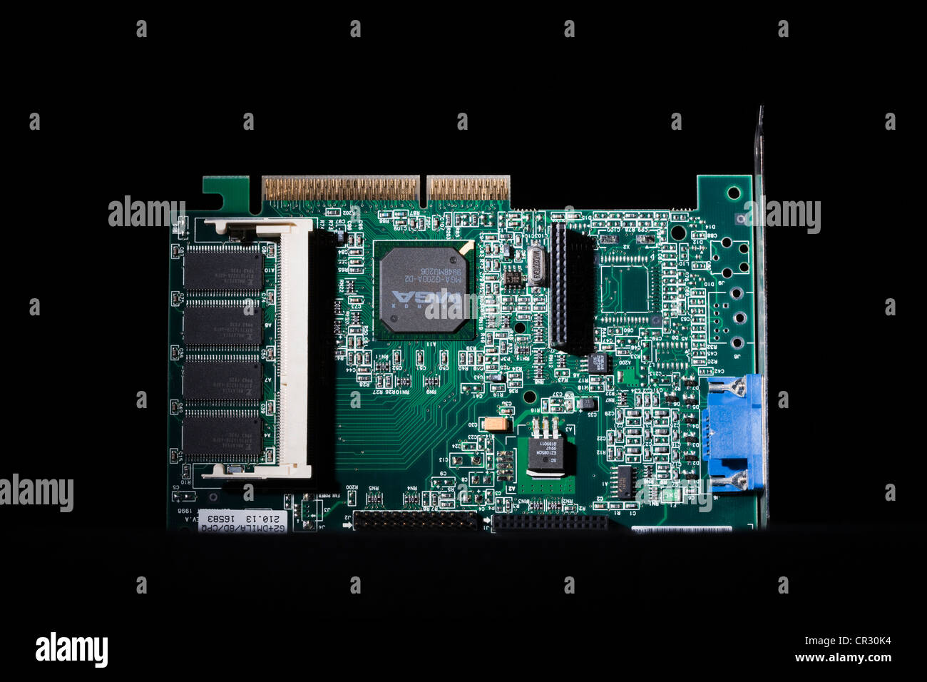 Printed circuit board, computer Stock Photo - Alamy