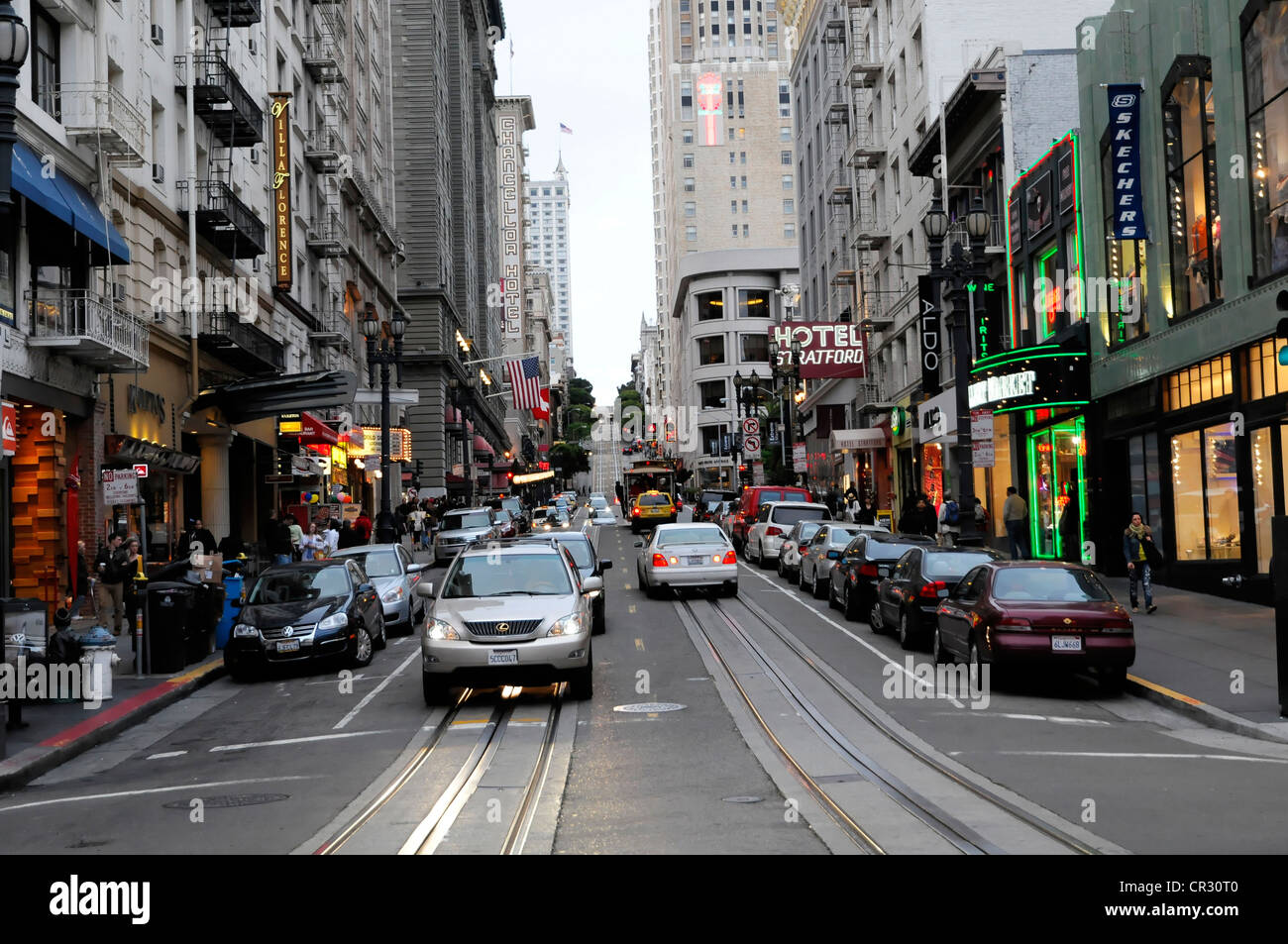 Commercial street san francisco chinatown hi-res stock photography and ...