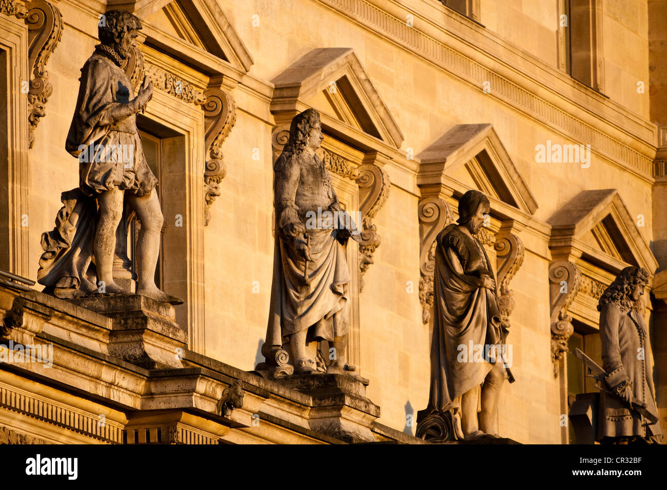 France, Paris, the Louvre museum, details Stock Photo - Alamy