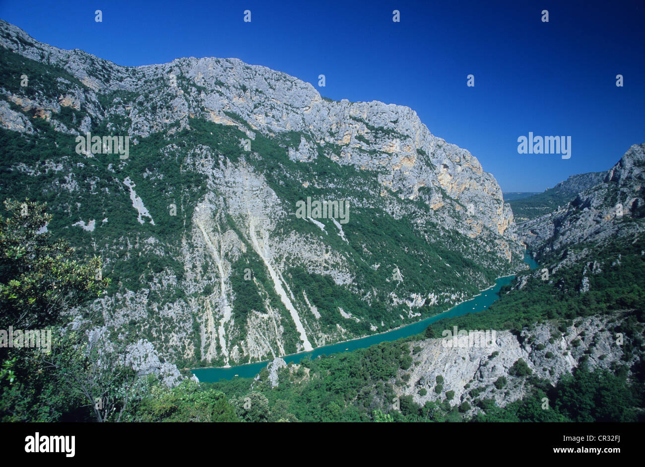 France, Var, natural regional park of Verdon, gorges du Verdon Stock Photo - Alamy