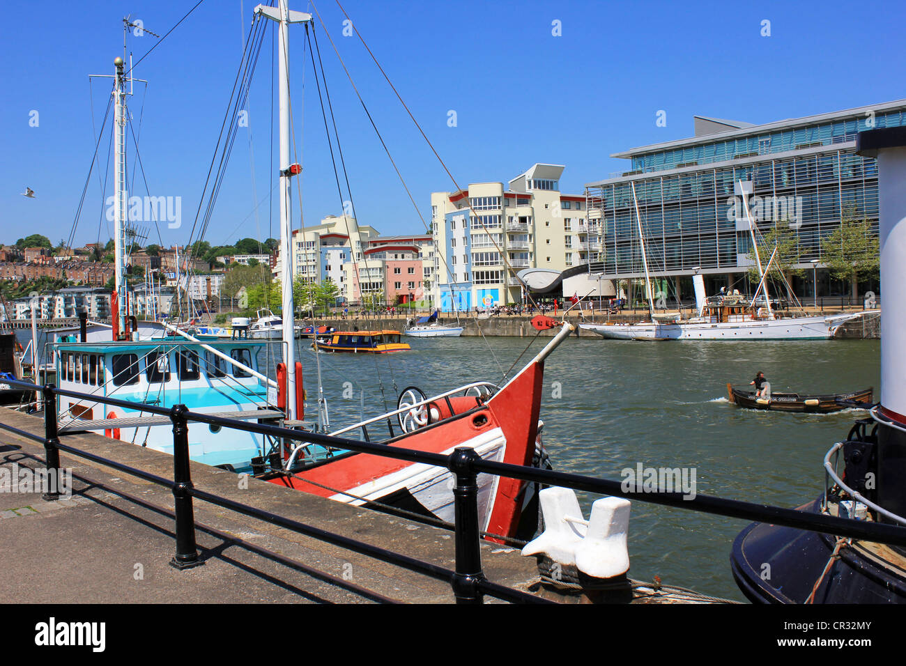 Bristol's Floating Harbour Stock Photo - Alamy