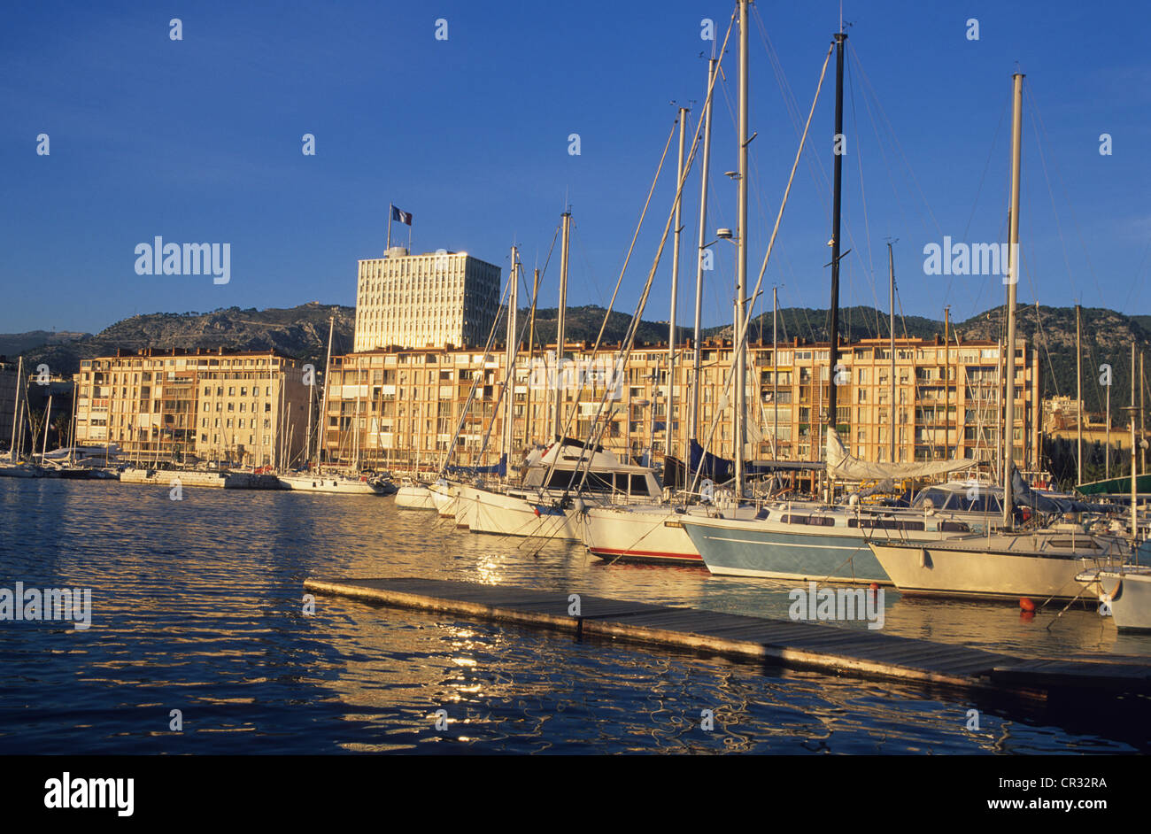 France, Var, Toulon, the harbour Stock Photo - Alamy