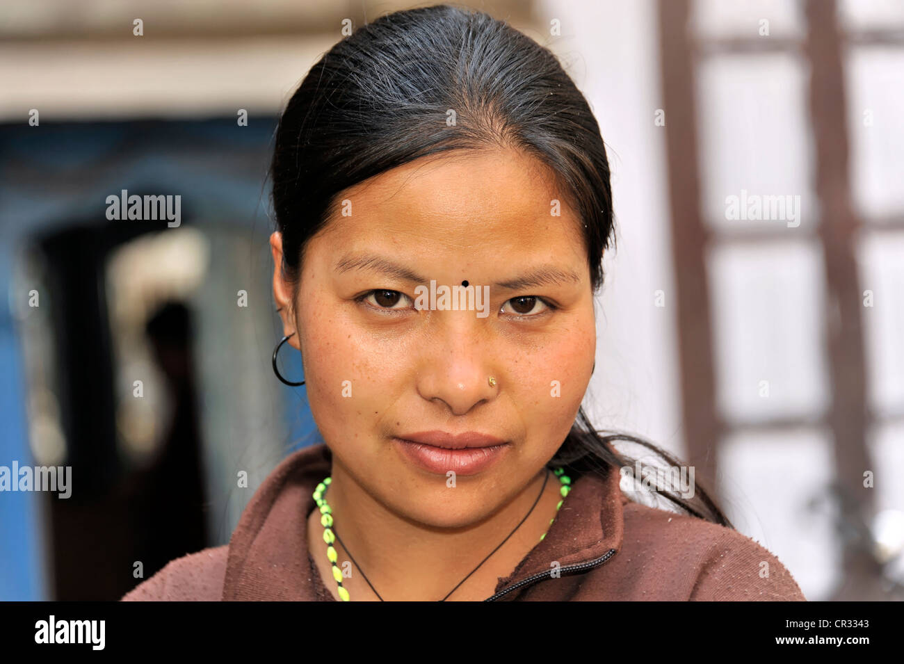 Nepalese young woman hi-res stock photography and images - Alamy