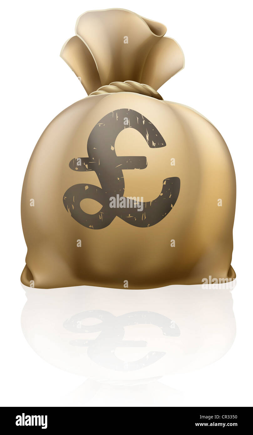 Money Sack With Pound Sterling Sign On It Stock Photo Alamy money-sack-with-pound-sterling-sign-on-it-stock-photo-alamy