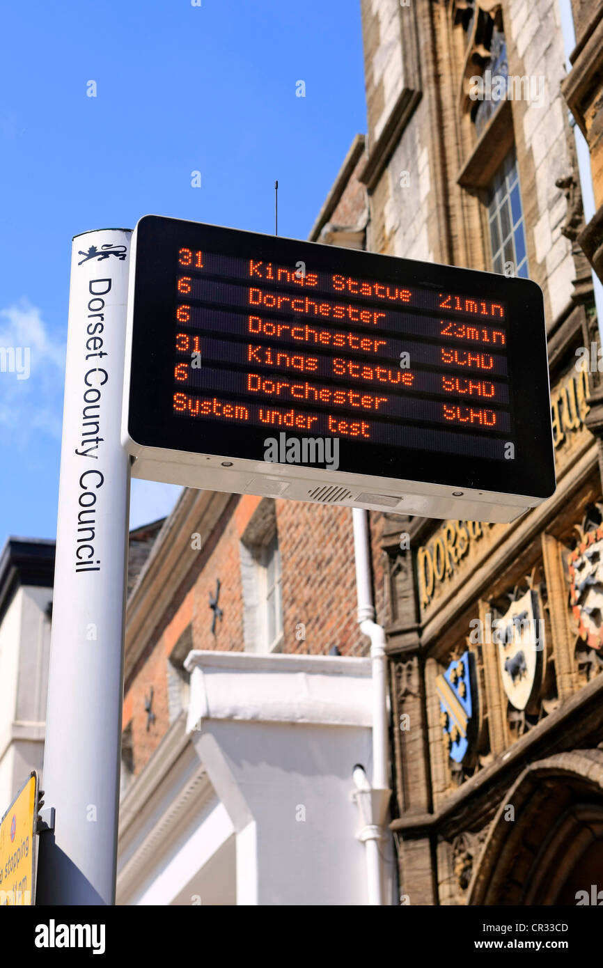 Bus timetable display bus stop hi-res stock photography and images - Alamy
