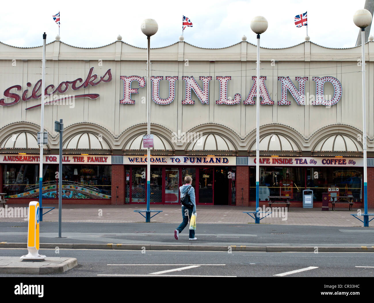Funland in Southport Merseyside Stock Photo - Alamy
