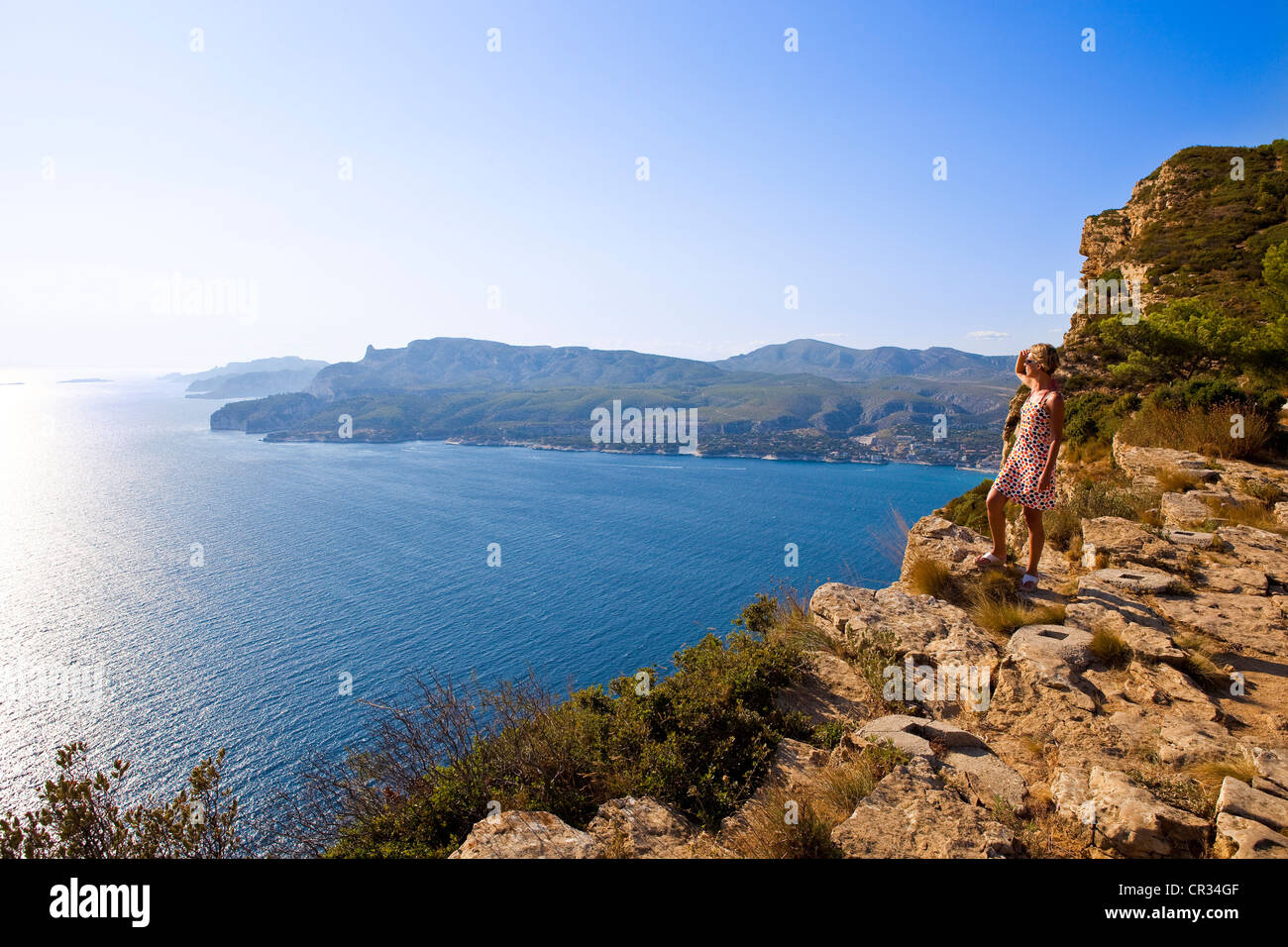 France, Bouches du Rhone, Cassis, the Cap Canaille Stock Photo - Alamy