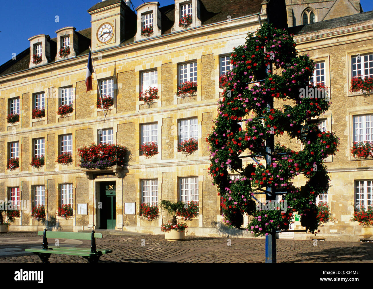 France, Calvados, Saint-Pierre-sur-Dives, townhall Stock Photo - Alamy