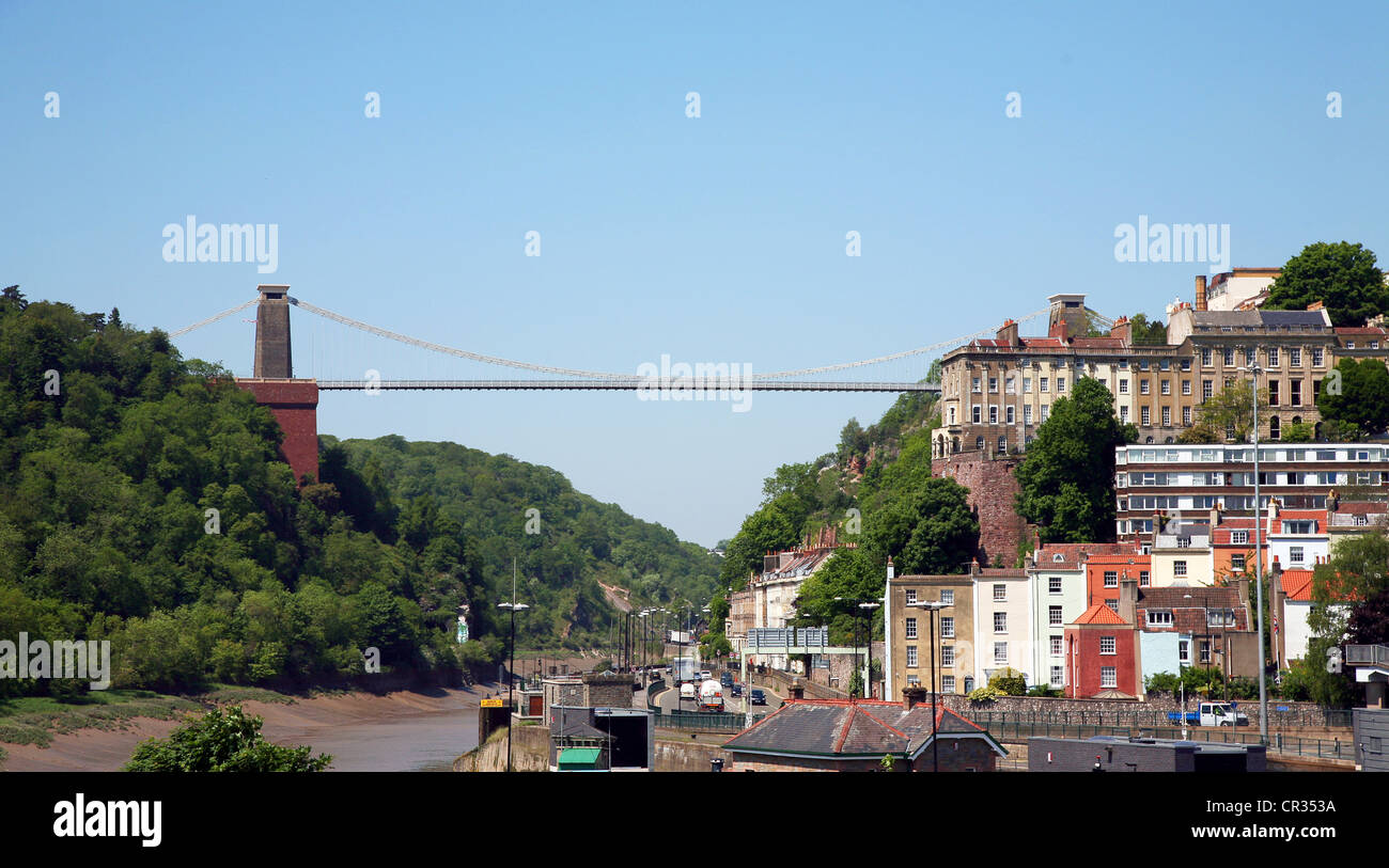 The avon gorge clifton suspension bridge hi-res stock photography and ...