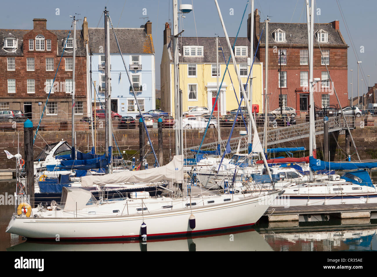 Arbroath marina hi-res stock photography and images - Alamy
