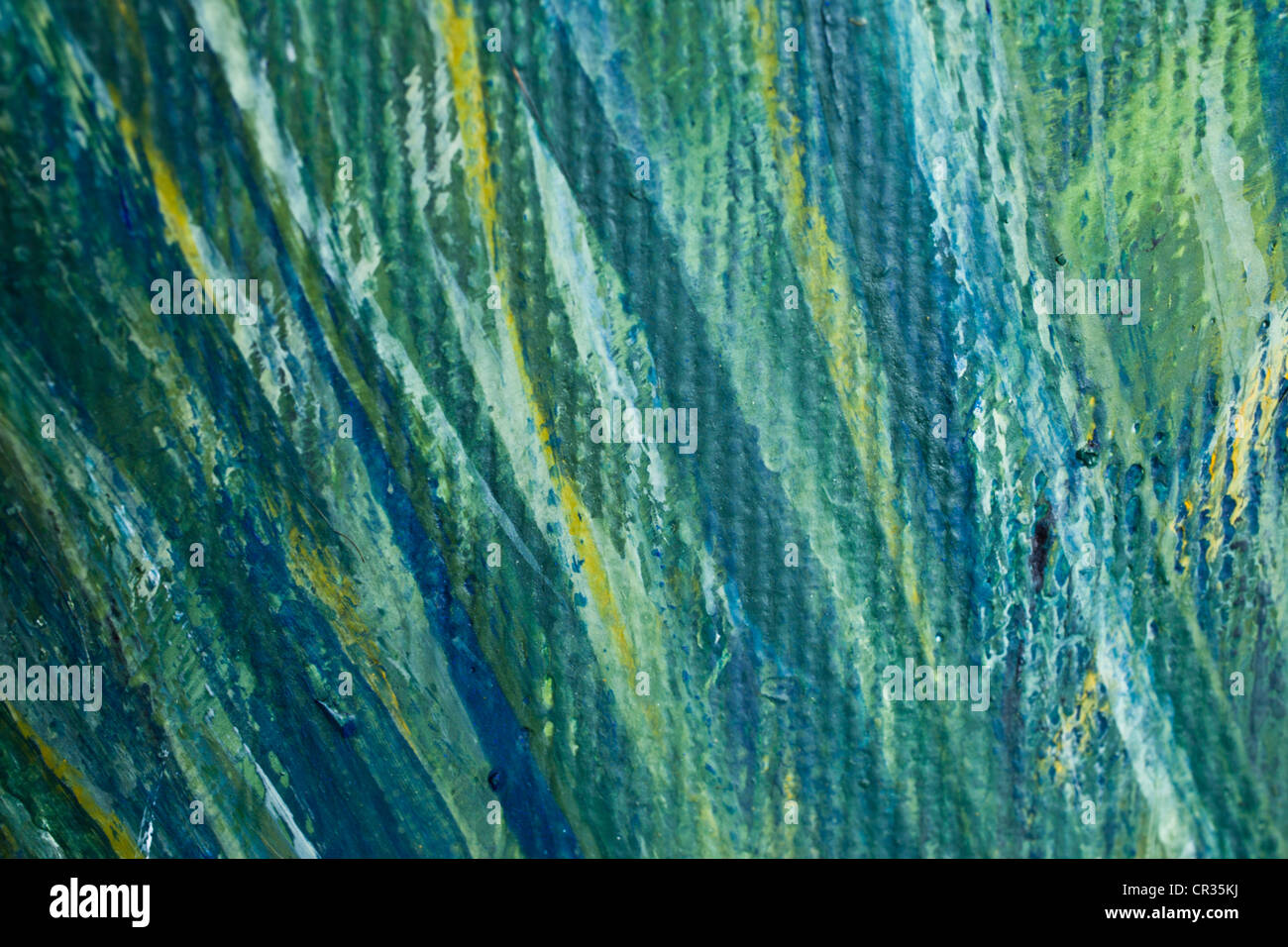 canvas painting closeup Stock Photo - Alamy