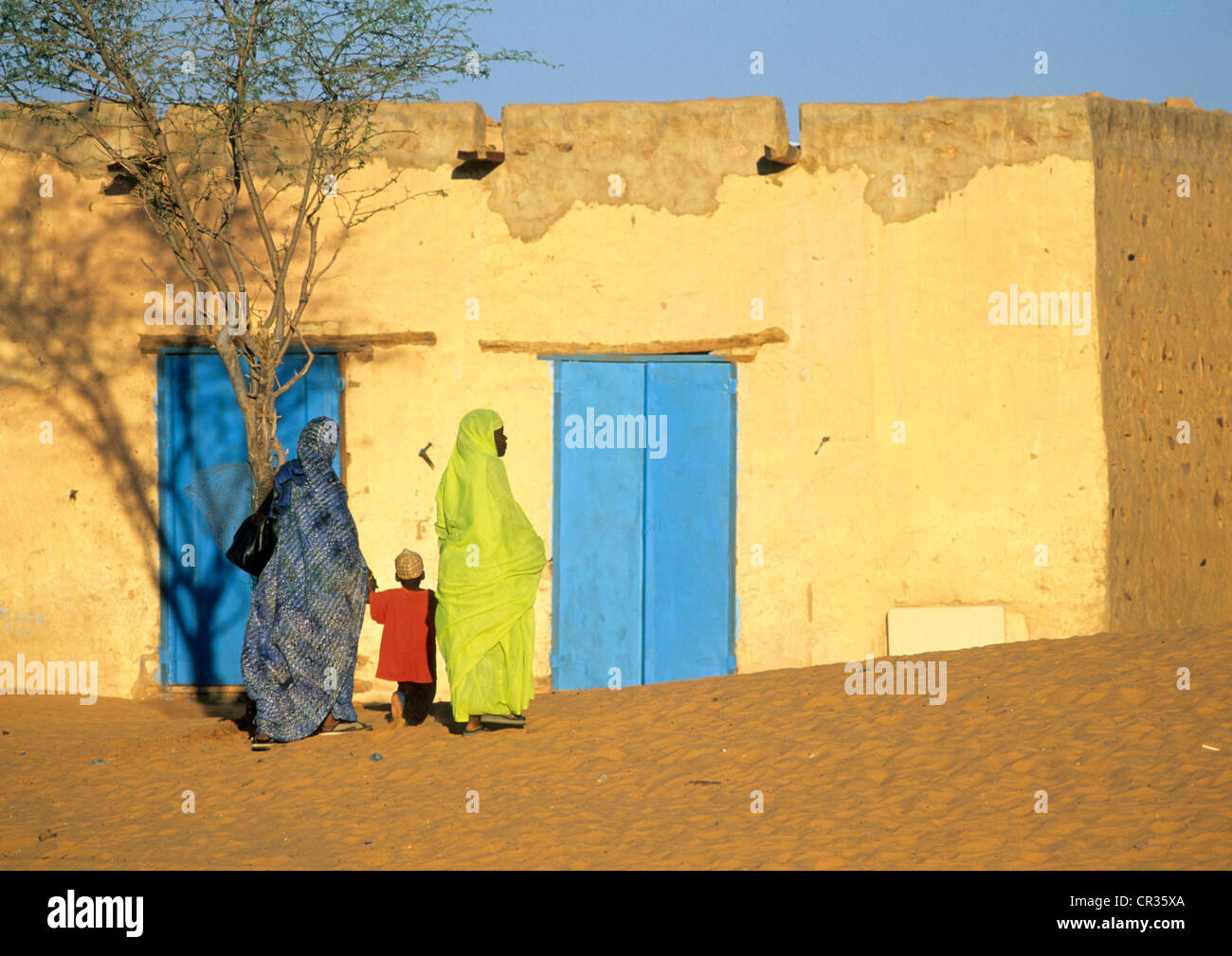 Mauritania, Adrar Region, Chinguetti, the seventh most holy city of ...