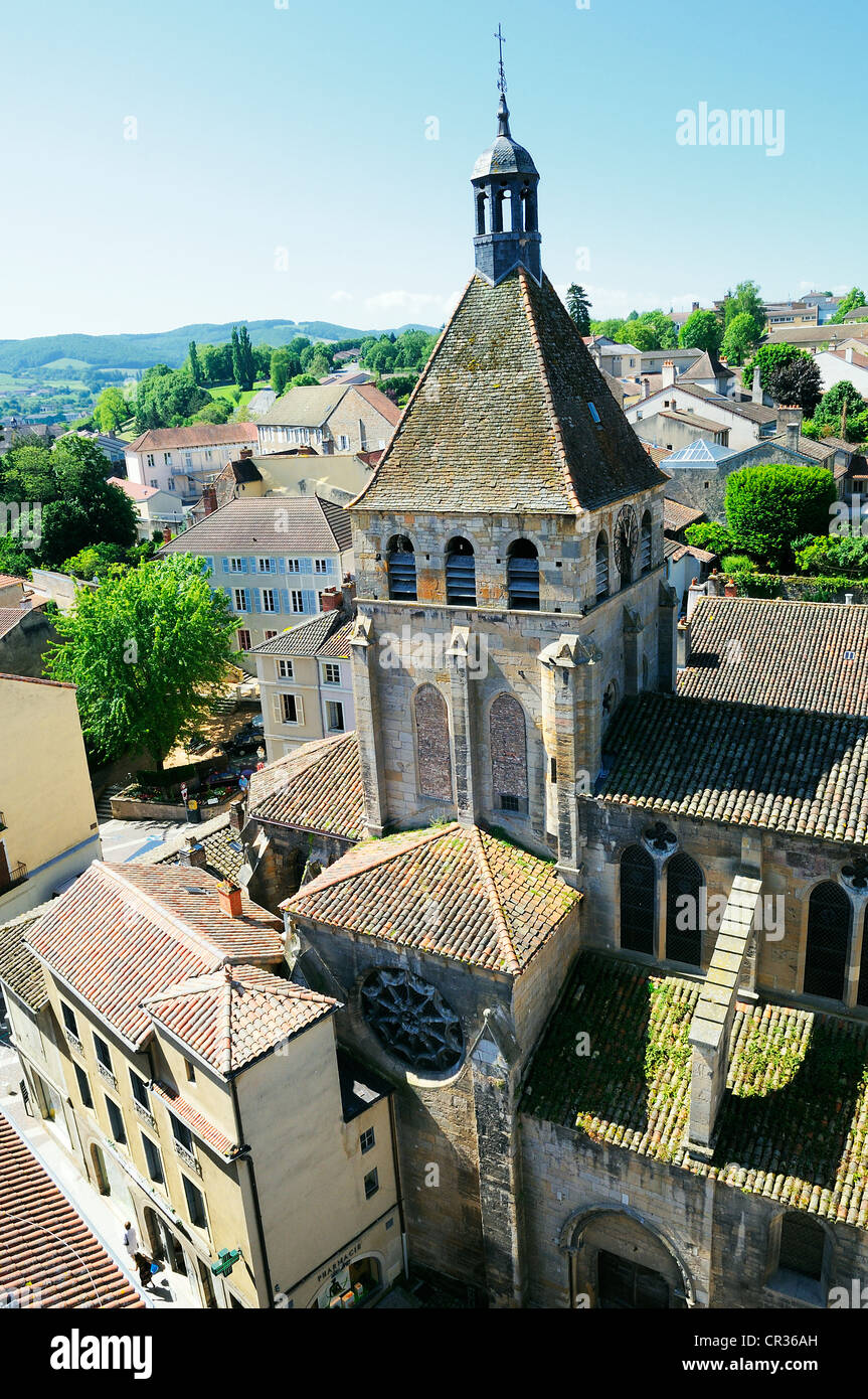 Famous abbey of Cluny, Burgundy, France Stock Photo - Alamy