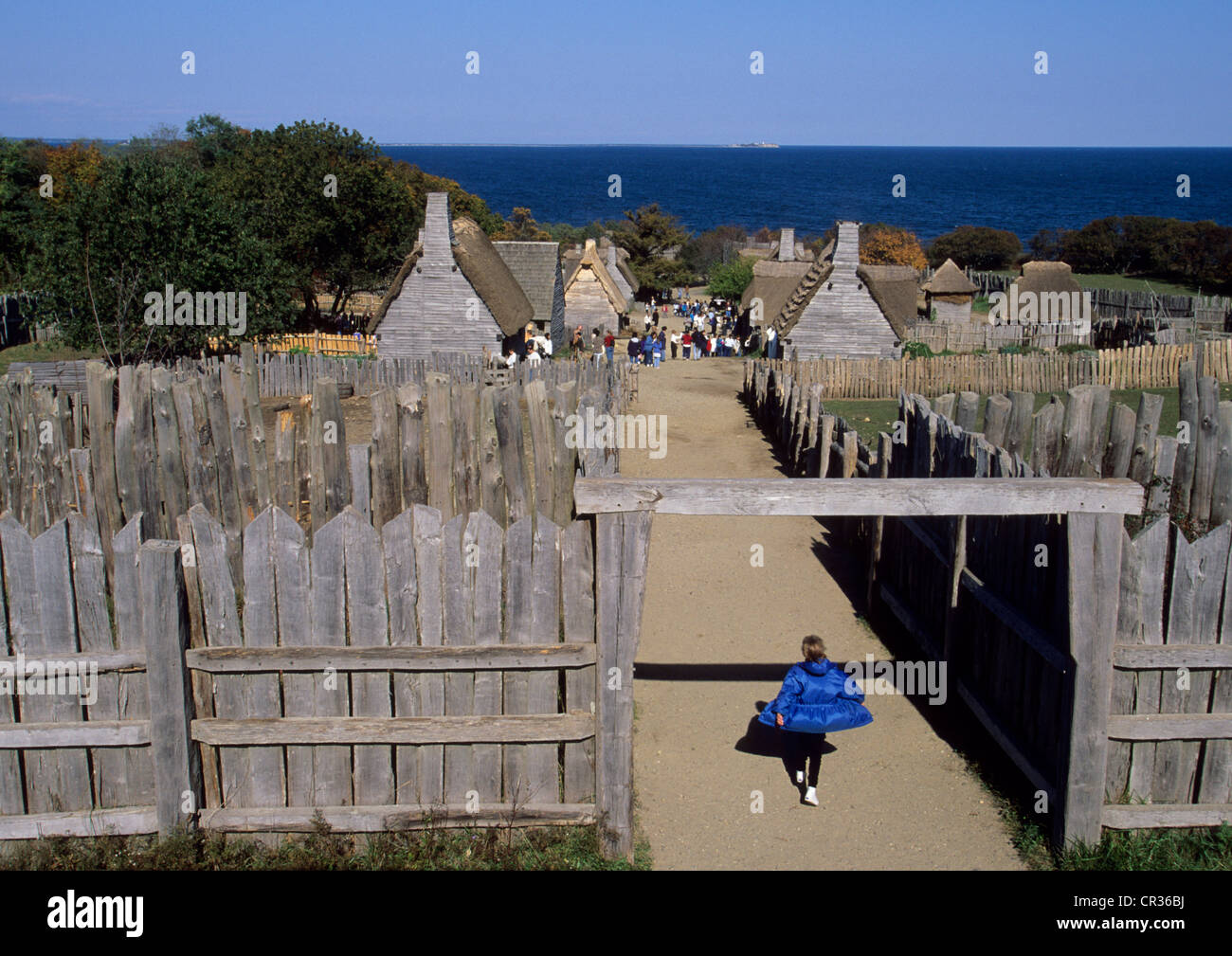 Plymouth plantation reconstruction hi-res stock photography and images ...