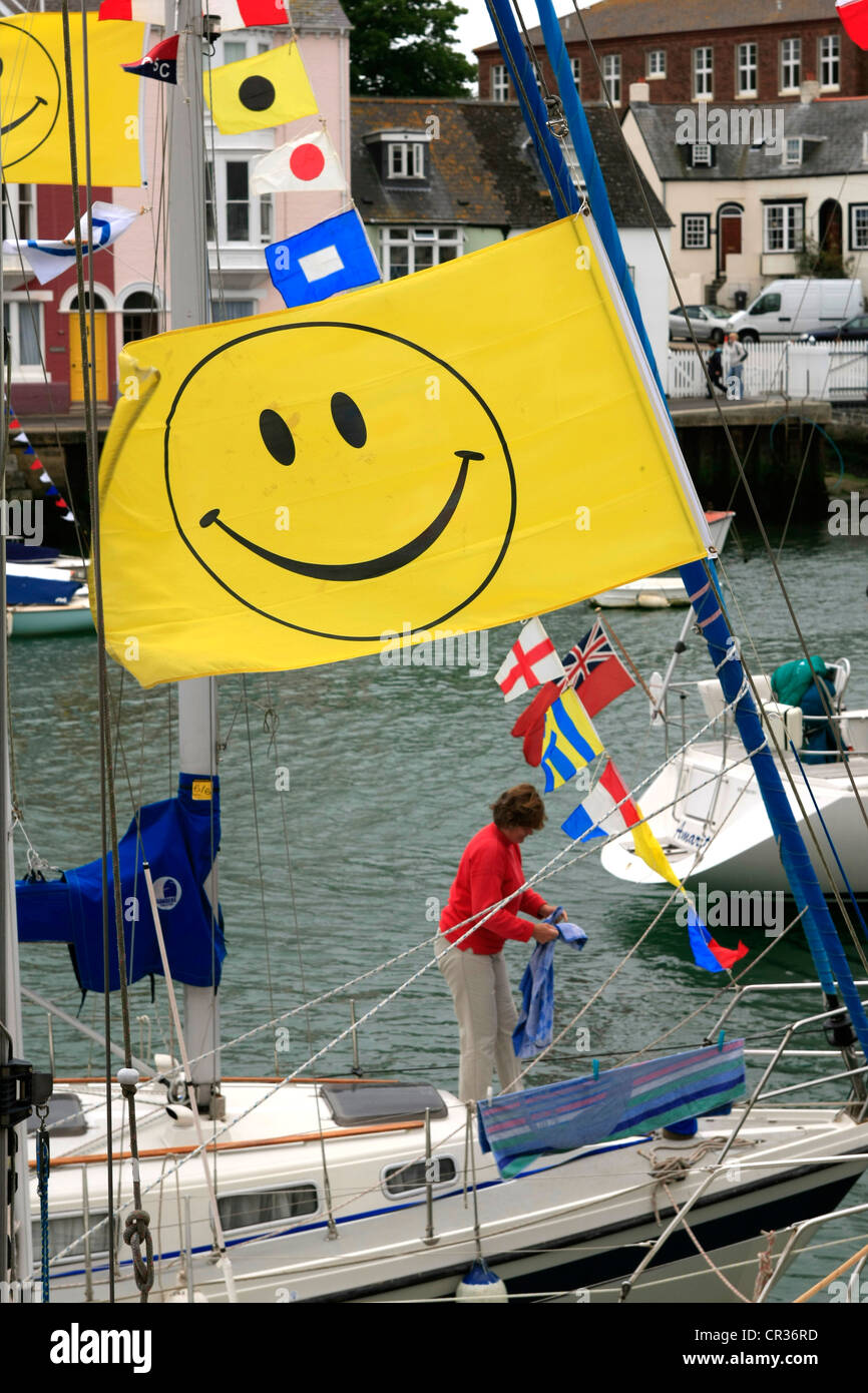 Smiley face flag hi-res stock photography and images - Alamy