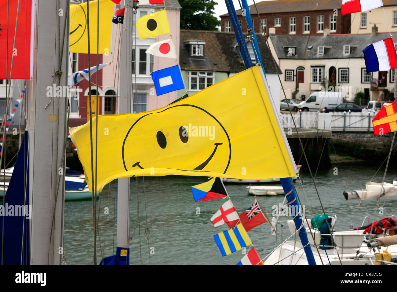 Smiley face flag hi-res stock photography and images - Alamy