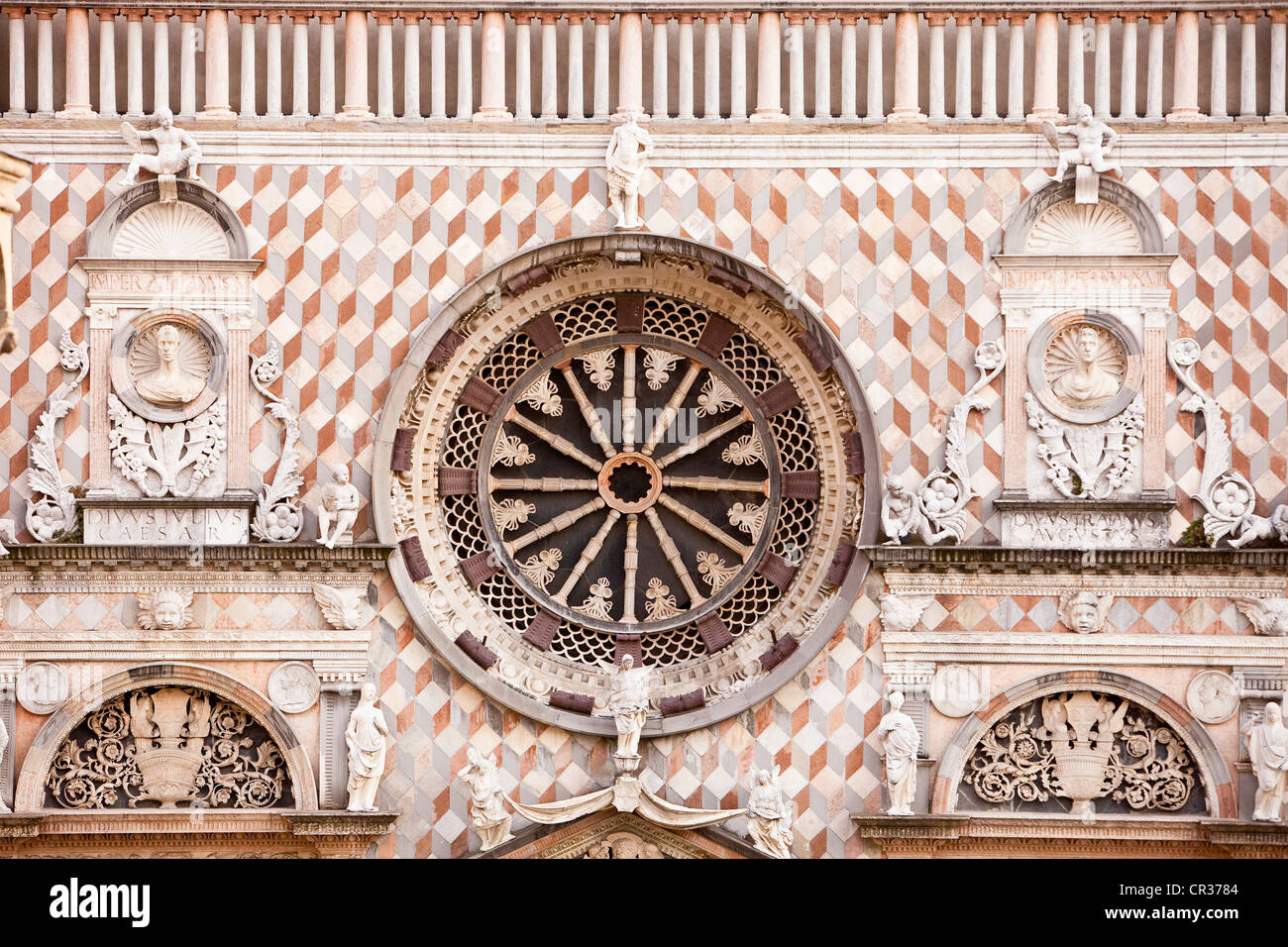Italy, Lombardy, Bergamo, la Cappella Colleoni (Colleoni Chapel Stock ...