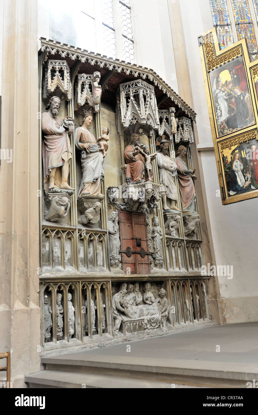 Sacrament Niche, 1390-1400, beside the high altar, St. James Church ...