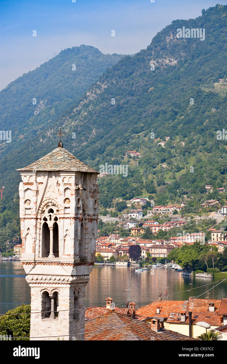 Italy, Lombardy, Lake Como, Ossucio village Stock Photo - Alamy