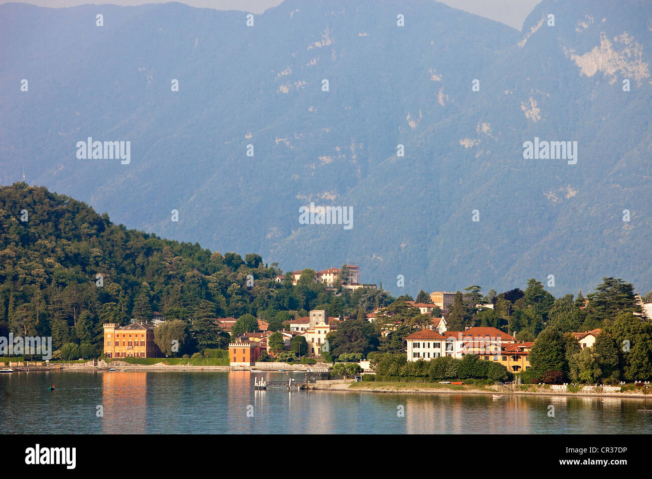Italy, Lombardy, Lake Como, Sala Comacina village Stock Photo - Alamy