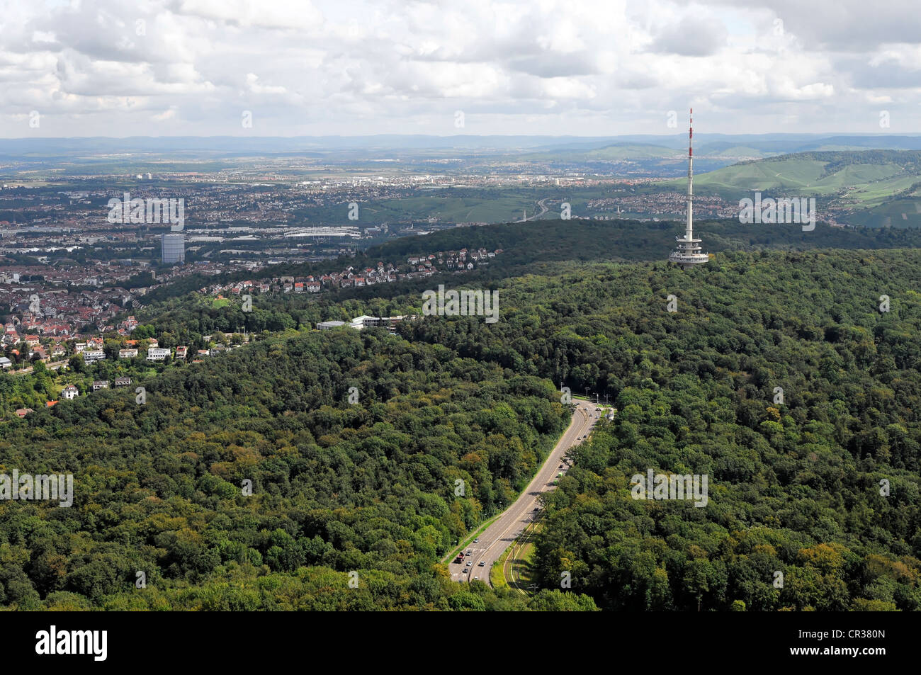 Panoramic overview of stuttgart hi-res stock photography and images - Alamy