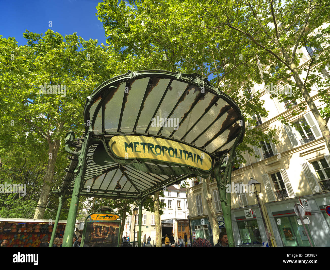 Place des abbesses hi-res stock photography and images - Alamy