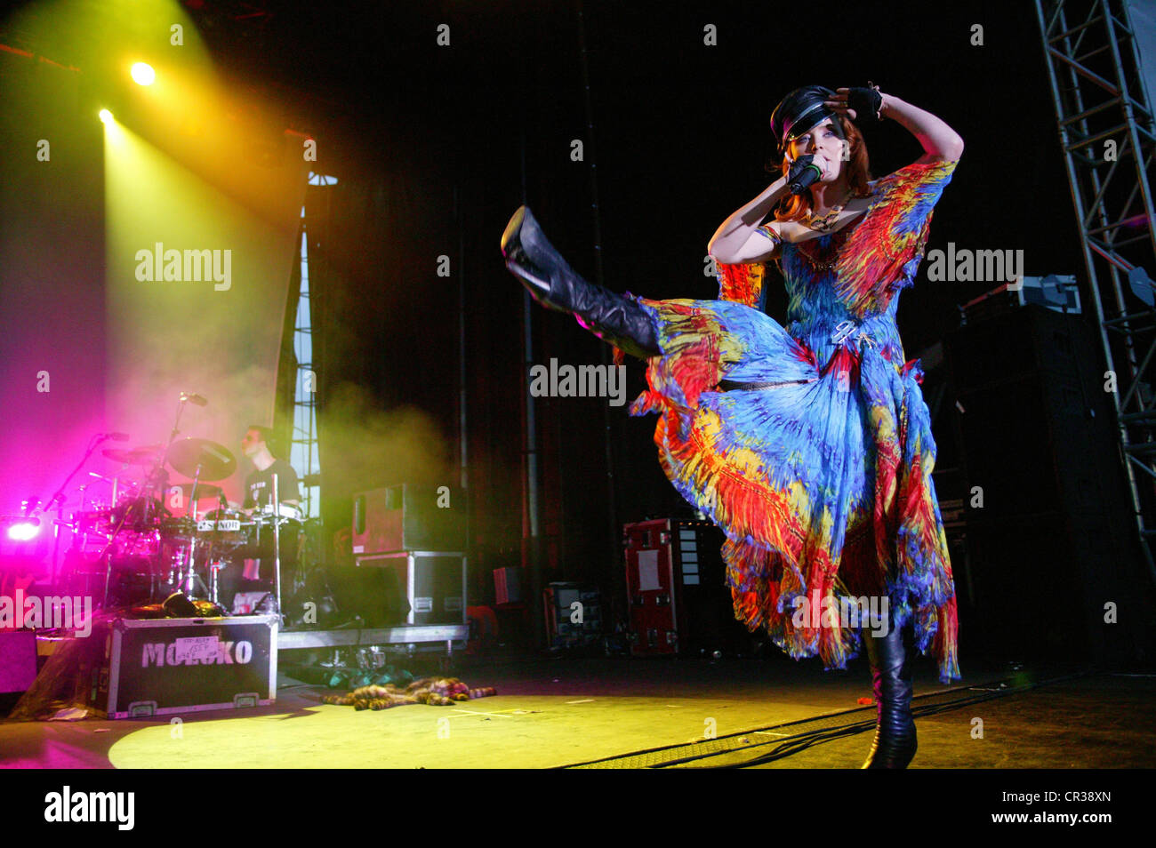 Moloko on stage Stock Photo - Alamy