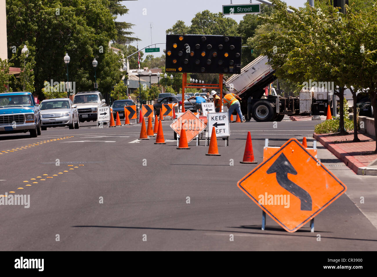 Road_construction hi-res stock photography and images - Alamy