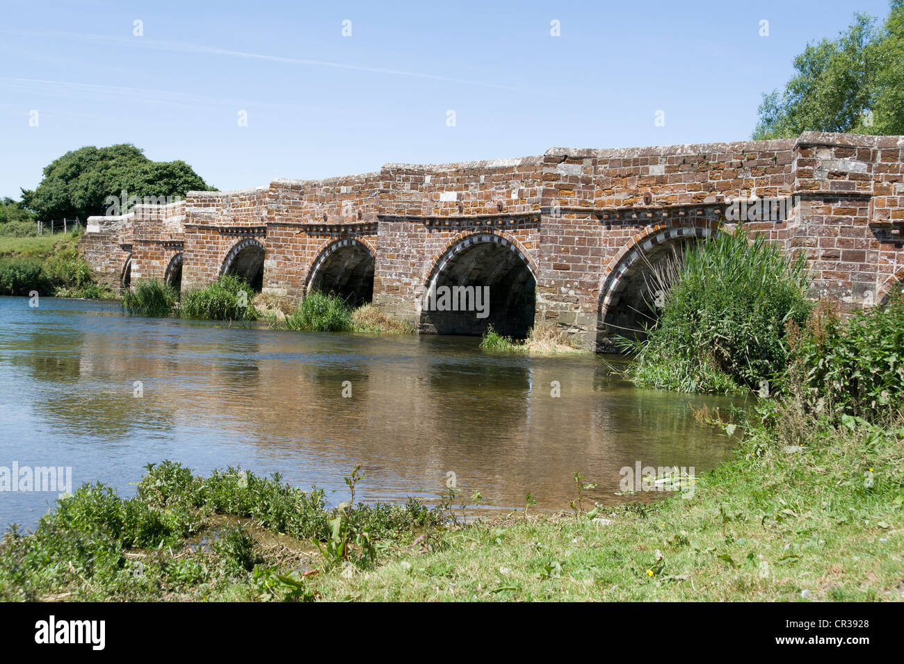 White Mill Bridge at Sturminster Marshall in mid-Dorset Stock Photo - Alamy