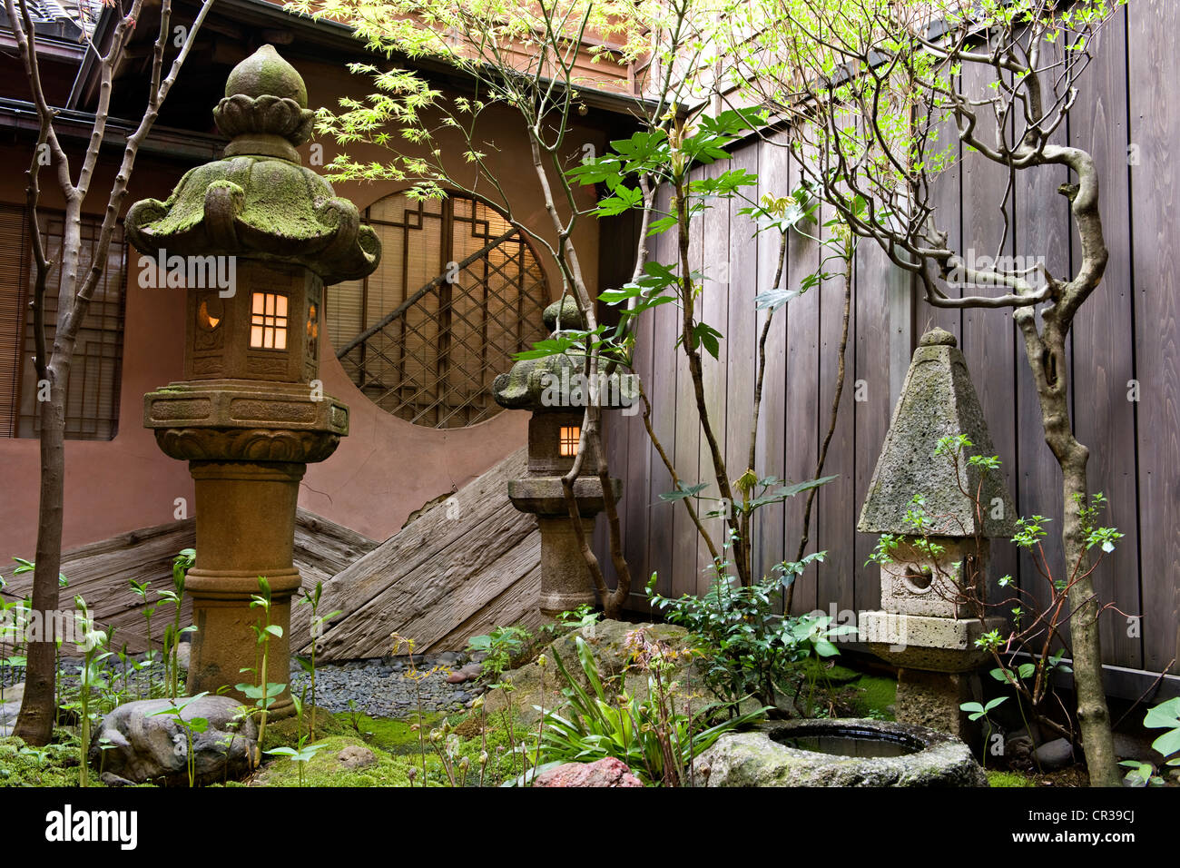 Japan, Honshu Island, Chubu Region, Kanazawa, former Geishas District (Higashi Chaya District ...