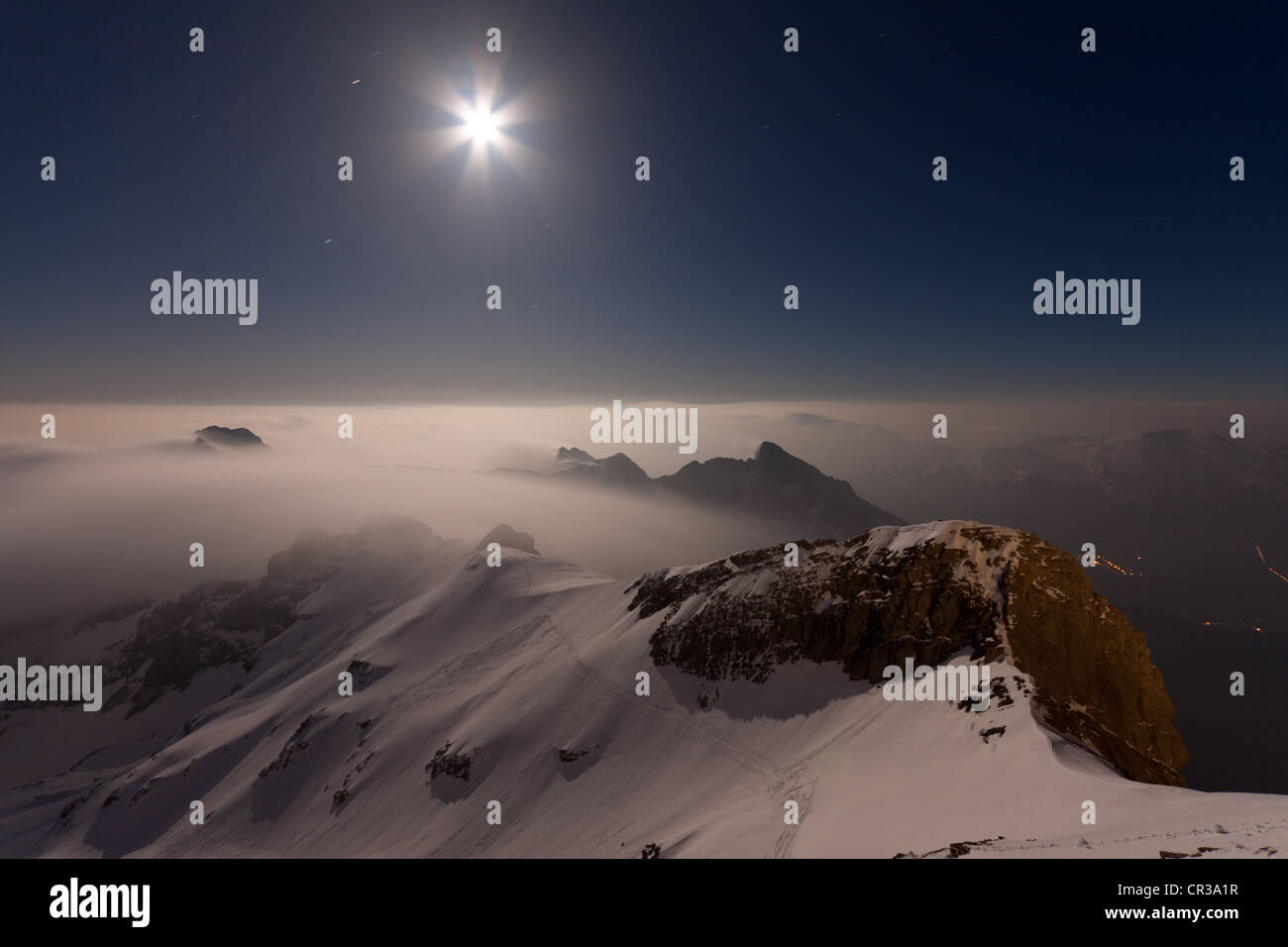 Mountains rising out of the sea hi-res stock photography and images - Alamy