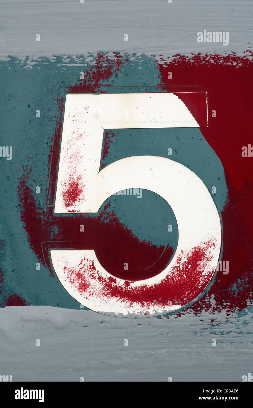 Number five numbers hi-res stock photography and images - Alamy