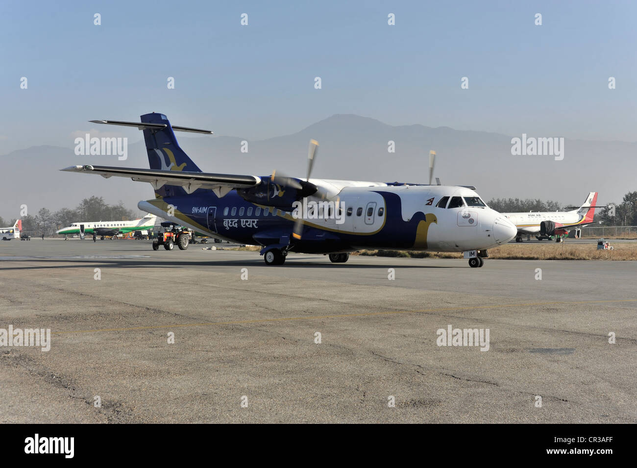 Airplane, Himalayan panorama flight, Kathmandu Airport, Kathmandu ...