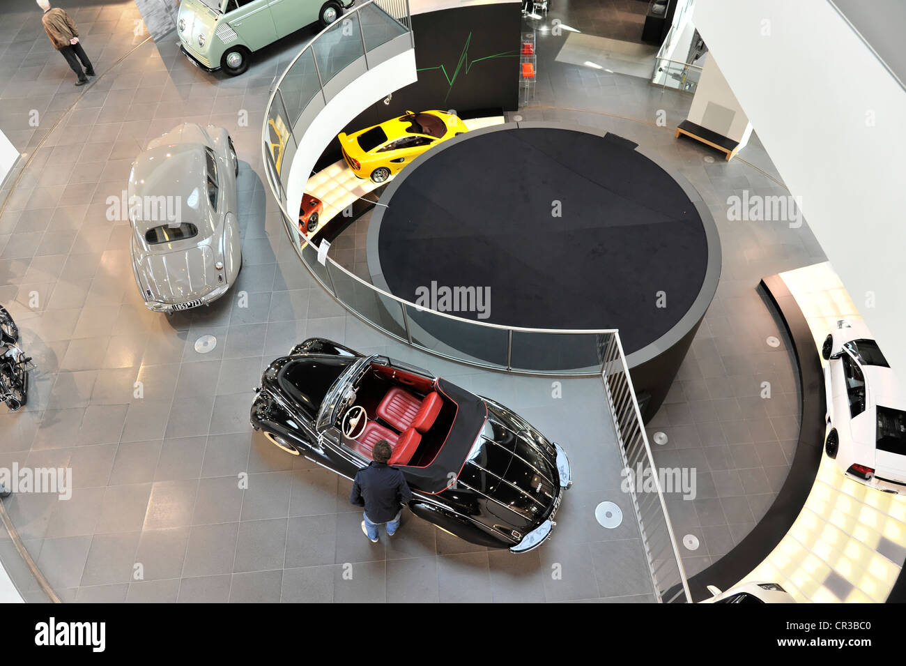 Interior view, museum mobile, Erlebniswelt Audi, Audi, Ingolstadt ...