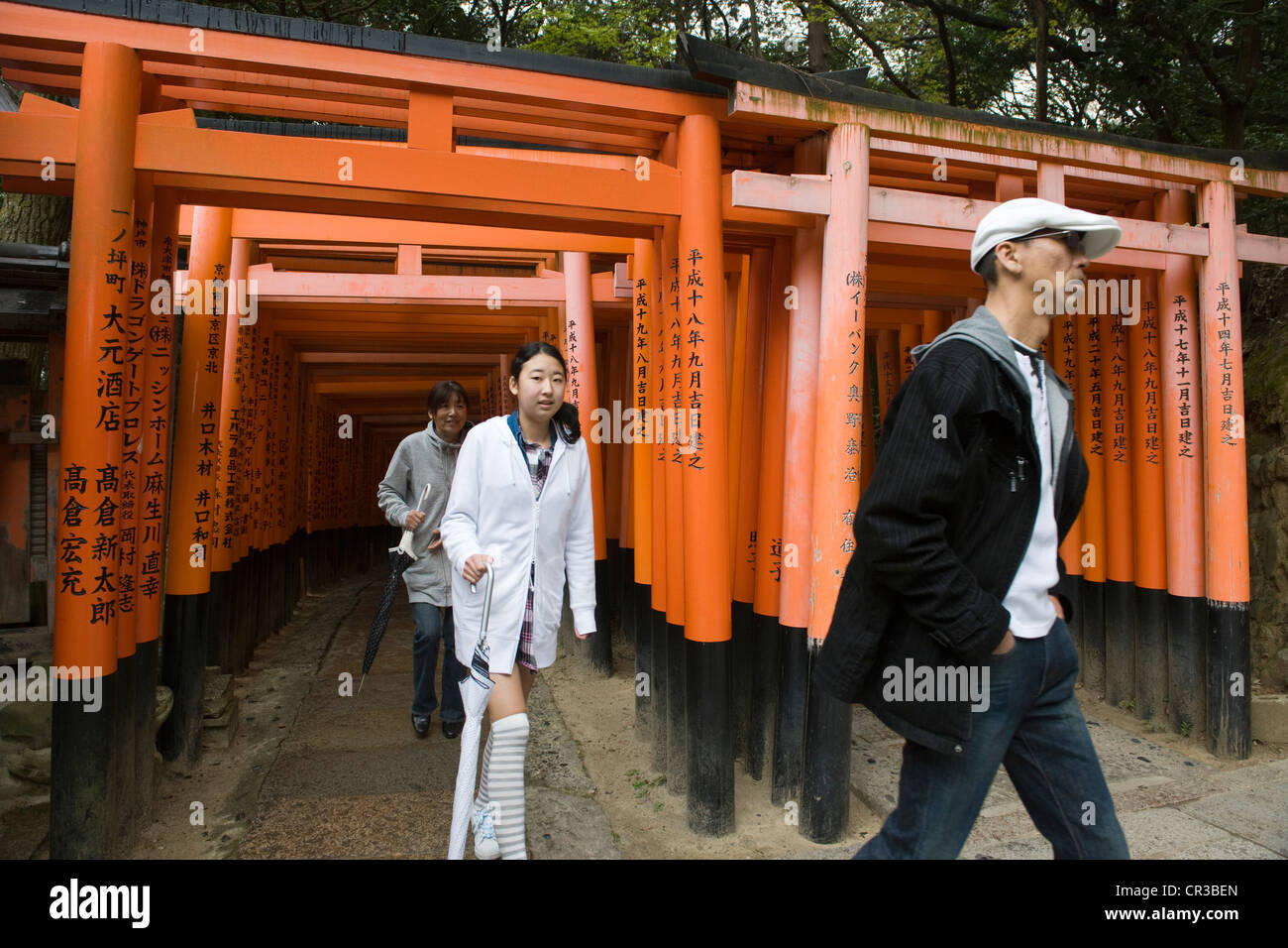 Japan, Honshu Island, Kinki Region, city of Kyoto, Fushimi Inari ...